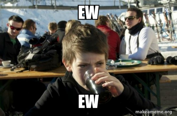 ew ew - Lazy Elementary School Kid Meme Generator