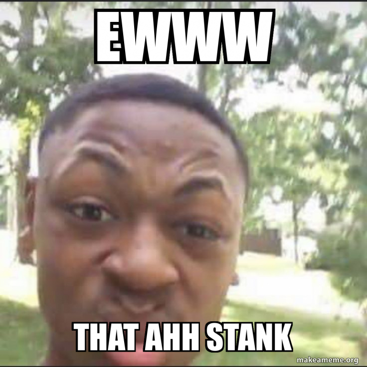 Ewww That ahh stank Meme Generator