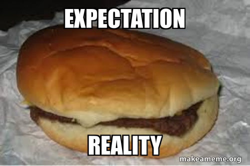 Expectation Reality Meme Generator