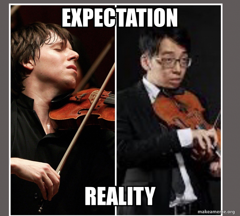 Expectation Reality Meme Generator