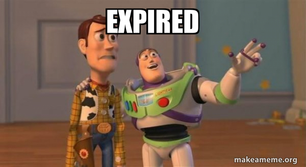 Expired - Buzz and Woody (Toy Story) Meme Meme Generator