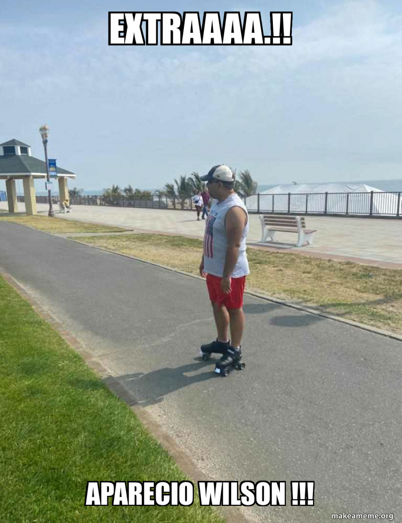 Extraaaa.!! Aparecio wilson !!! Meme Generator