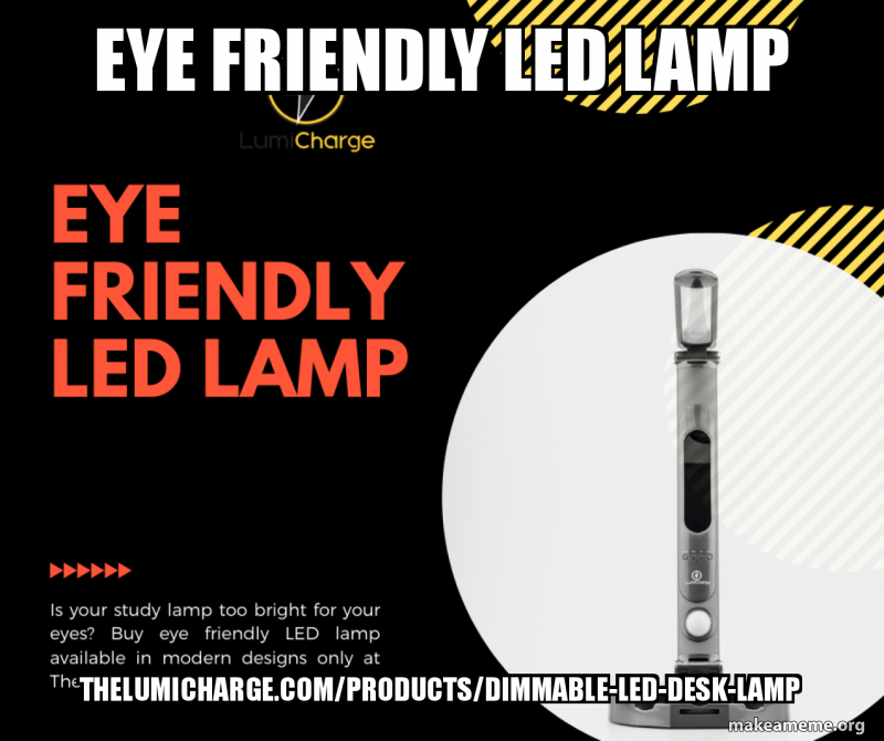 eye friendly led lamp thelumicharge.com/products/dimmable-led-desk-lamp ...