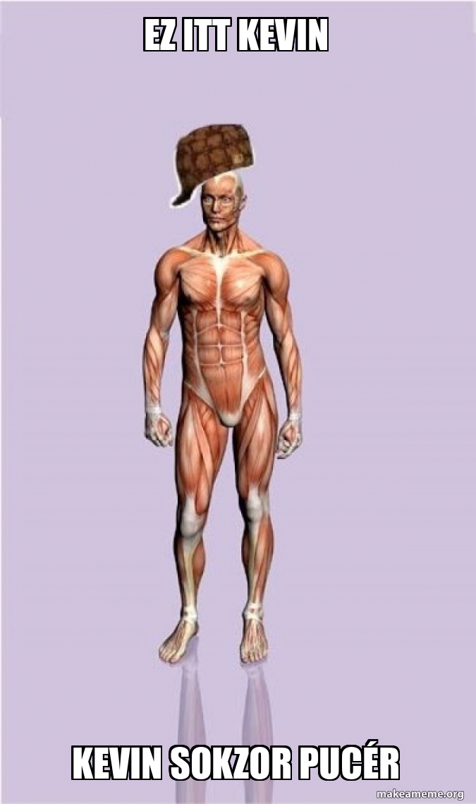 ez itt kevin kevin sokzor pucér - Scumbag Body Meme Generator