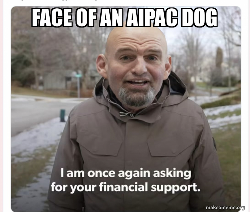 FACE OF AN AIPAC DOG Meme Generator