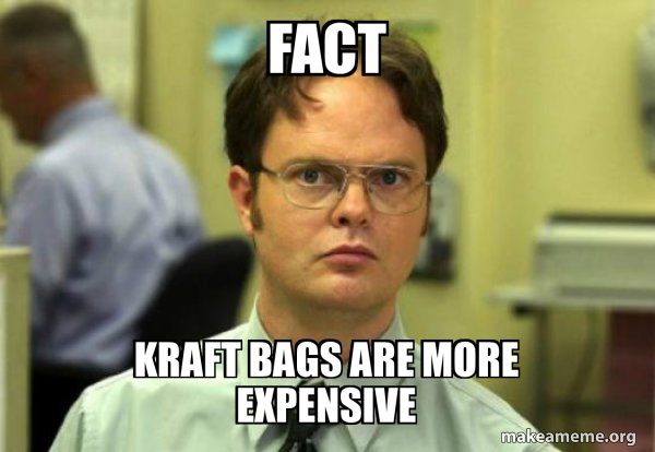 Fact Kraft bags are more expensive - Schrute Facts (Dwight Schrute from ...