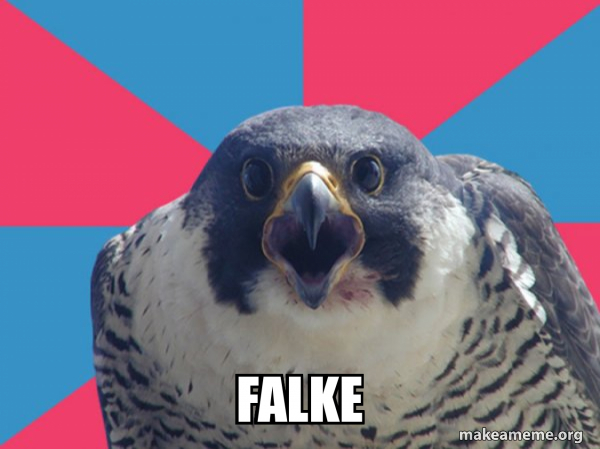 FALKE - Millennial Falcon Meme Generator