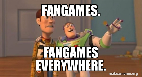 fangames. fangames everywhere. - Buzz and Woody (Toy Story) Meme Meme ...