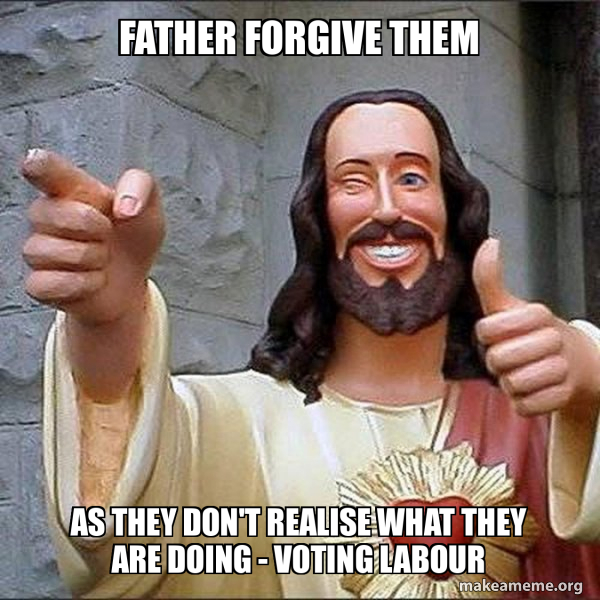 FATHER FORGIVE THEM AS THEY DON'T REALISE WHAT THEY ARE DOING - VOTING ...