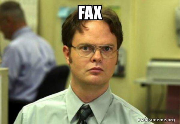 Fax - Schrute Facts (Dwight Schrute from The Office) Meme Generator
