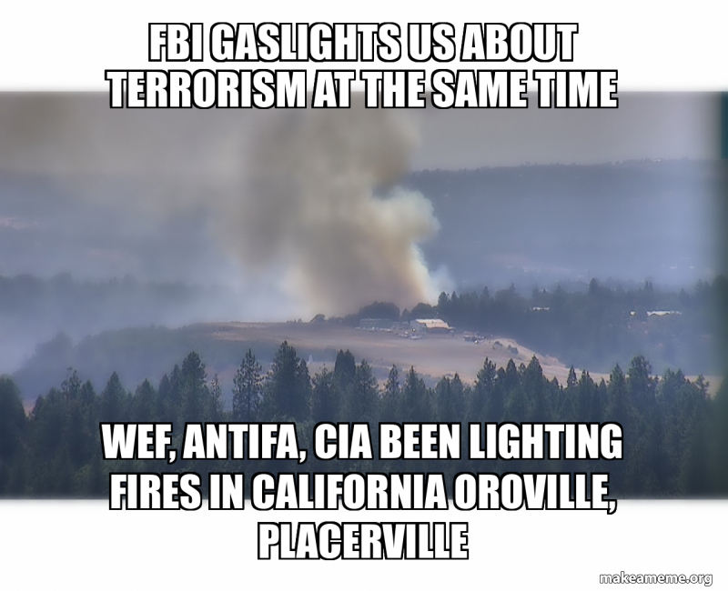 FBI GASLIGHTS US ABOUT TERRORISM AT THE SAME TIME WEF, ANTIFA, CIA BEEN ...