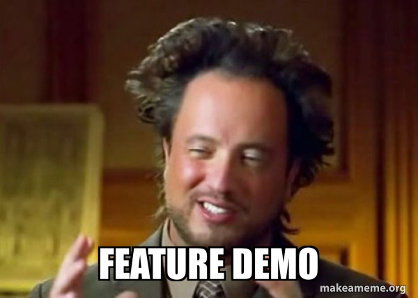 FEATURE DEMO - Ancient Aliens - Crazy History Channel Guy Meme Generator