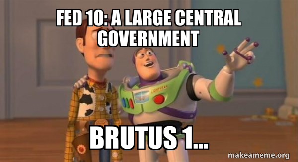Fed 10: A large central government Brutus 1... - Buzz and Woody (Toy ...