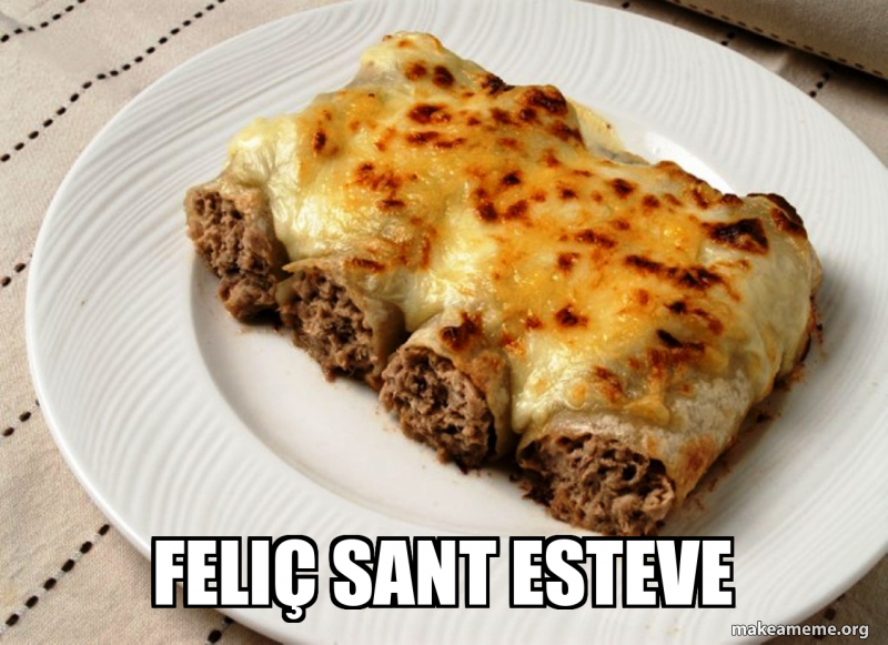 feliç sant esteve Meme Generator