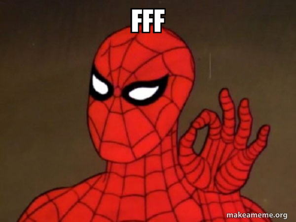 fff - Spiderman - Care factor Zero Meme Generator