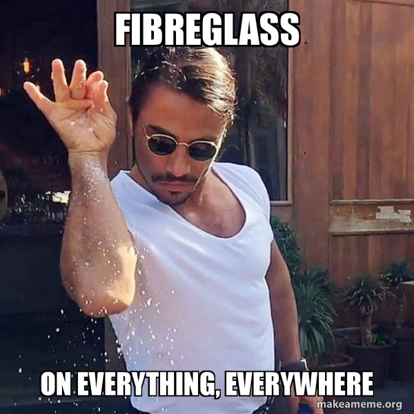 Fibreglass On EverythinG, Everywhere - SaltBae or Salt Bae Meme Generator