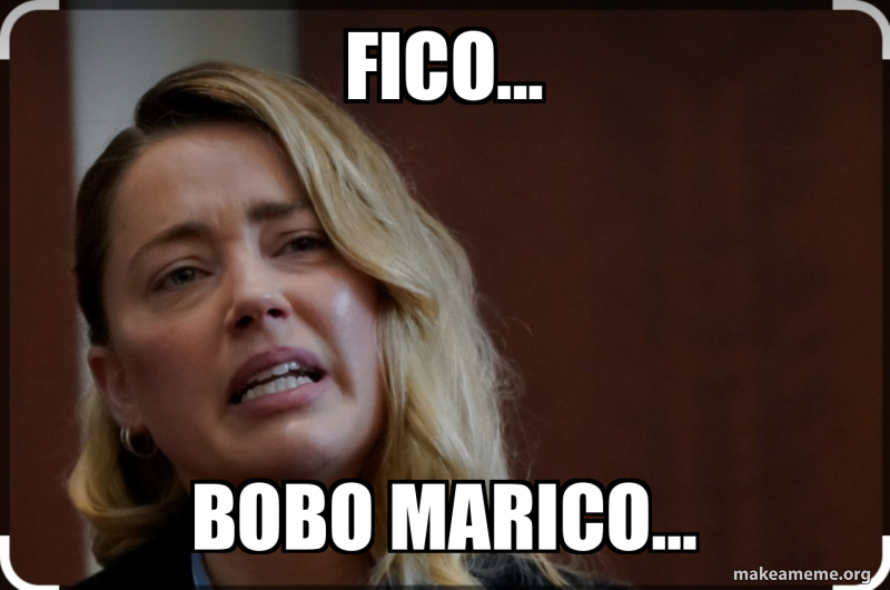 fico... bobo MARICO... Meme Generator