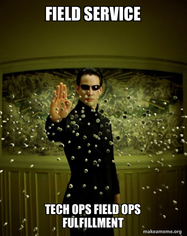 Field Service Tech Ops Field Ops Fulfillment - Neo Stopping Bullets ...