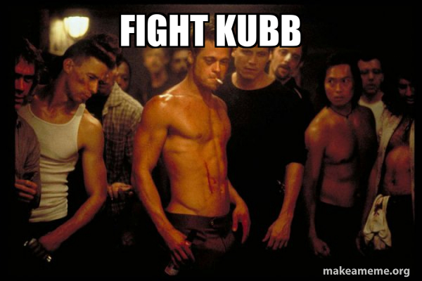 fight kubb - Fight Club Meme Generator