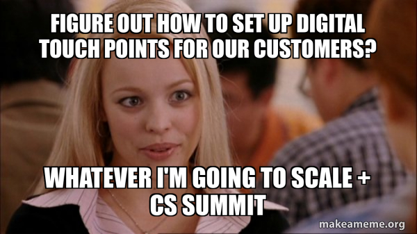 Figure out how to set up digital touch points for our customers ...