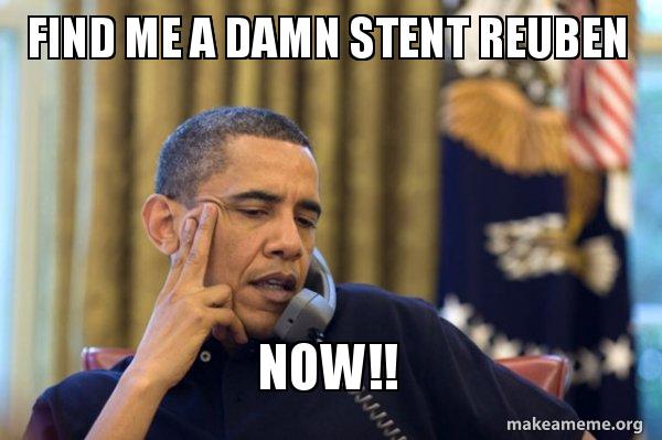 Find Me A Damn Stent Reuben NOW!! - Obama Ordering a Pizza (on the ...