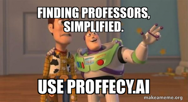 Finding professors, simplified. Use proffecy.ai - Buzz and Woody (Toy ...