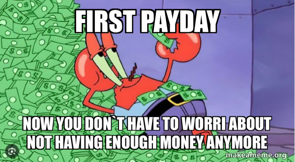 first payday now you don`t have to worri about not having enough money ...