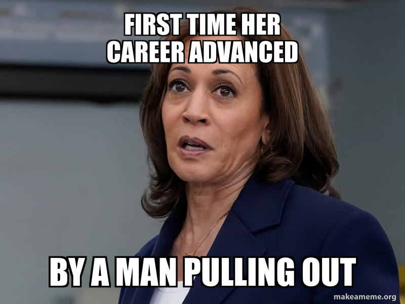 first time her career advanced by a man pulling out Meme Generator