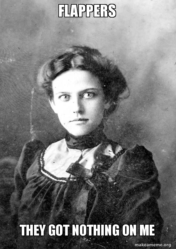 Flapper Girl Memes Pluckers Wing Bar On X: "drum Or Flapper??