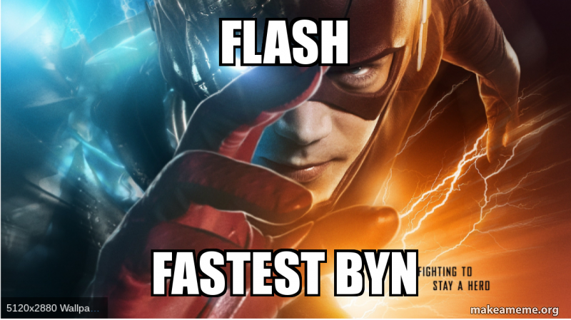flash FASTEST byn Meme Generator