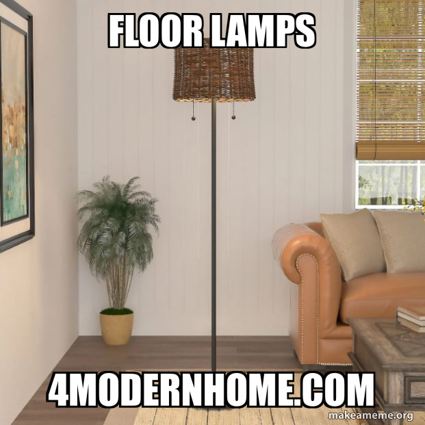 Floor Lamps 4modernhome.com Meme Generator