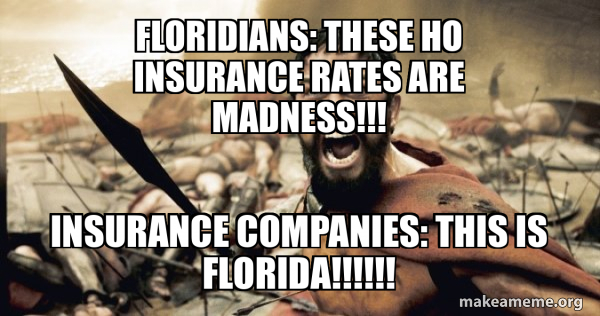 Floridians: These HO Insurance rates are Madness!!! Insurance Companies ...