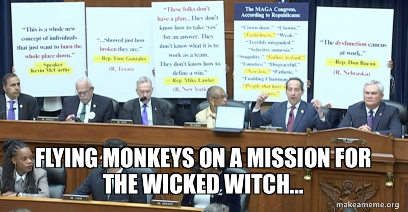 Flying Monkeys on a Mission for the Wicked Witch... Meme Generator