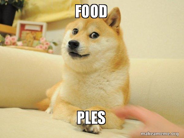 food ples - Doge Meme Generator