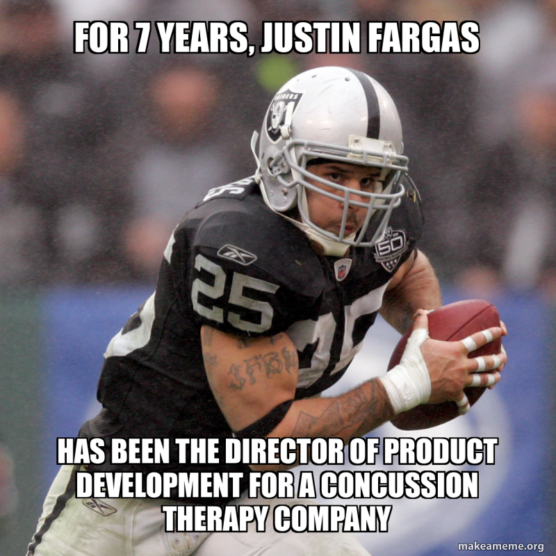 for 7 years, Justin fargas has been the director of product development ...