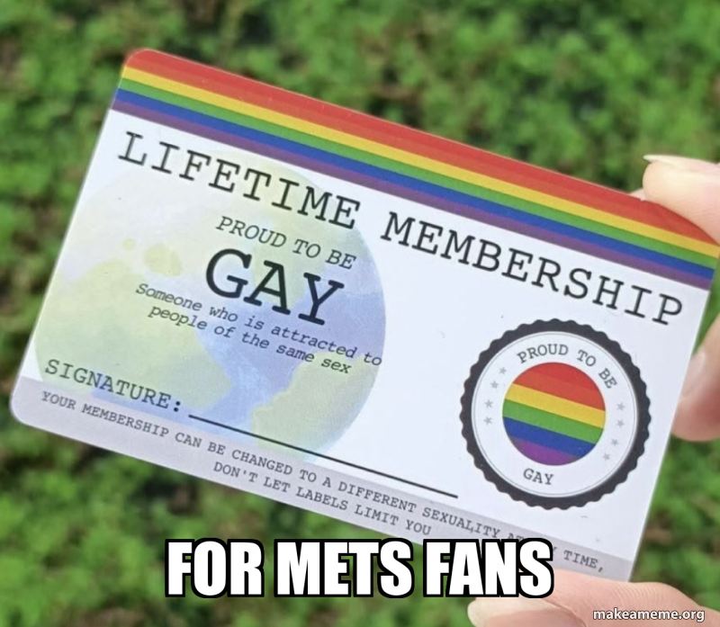 For Mets fans Meme Generator