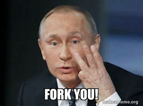 fork you! Meme Generator