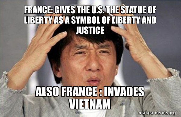 France: gives the U.S. the Statue of Liberty as a symbol of liberty and ...