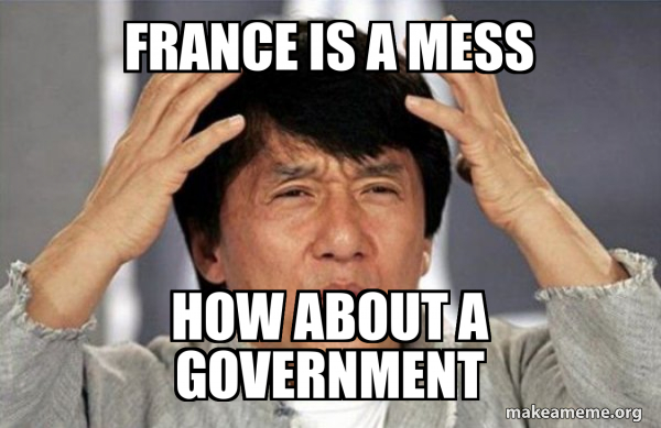 France is a mess how about a government - Jackie Chan Why? Meme Generator