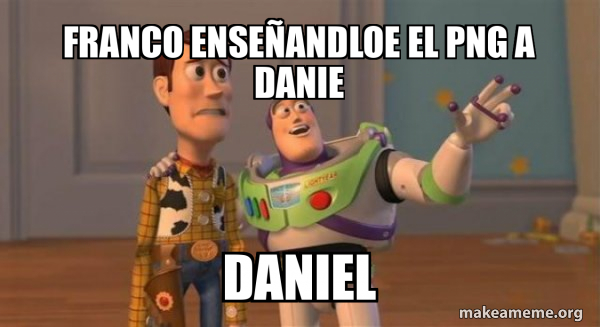 franco enseñandloe el png a danie daniel - Buzz and Woody (Toy Story ...