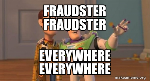 Fraudster fraudster Everywhere everywhere - Buzz and Woody (Toy Story ...