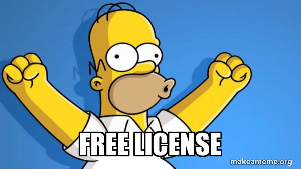 free license - Happy Homer Meme Generator