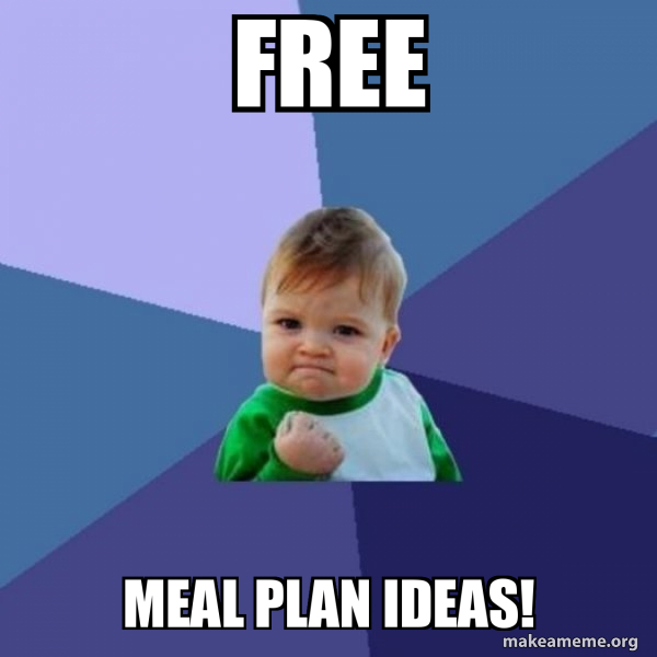 Meal Plan Memes