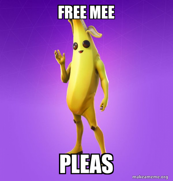 free mee pleas - Peely Meme Generator