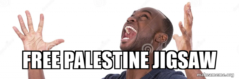 free palestine jigsaw Meme Generator