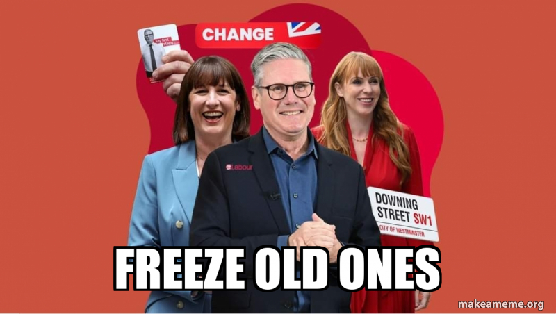 Freeze old ones Meme Generator