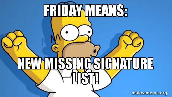 Memes Signature We Are Rolling Out A New Signature Menu!!, , Dogeared