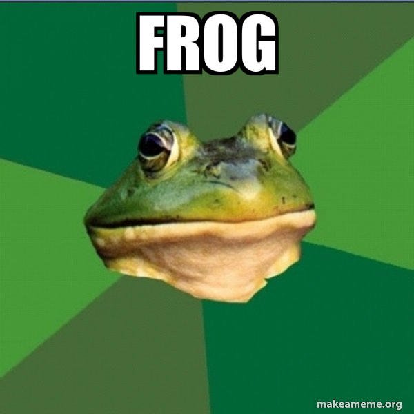 Frog - Foul Bachelor Frog Meme Generator