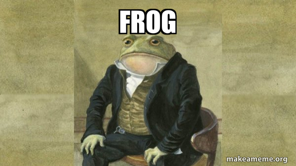 frog - Colonel Toad Meme Generator
