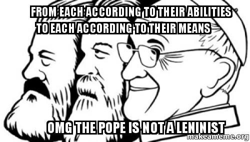 FROM EACH ACCORDING TO THEIR ABILITIES TO EACH ACCORDING TO THEIR MEANS ...